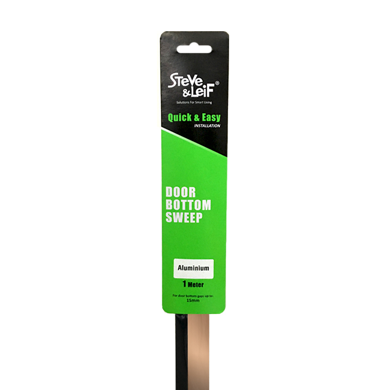 Aluminium Door Bottom Sweep (Bronze) - Steve & Leif