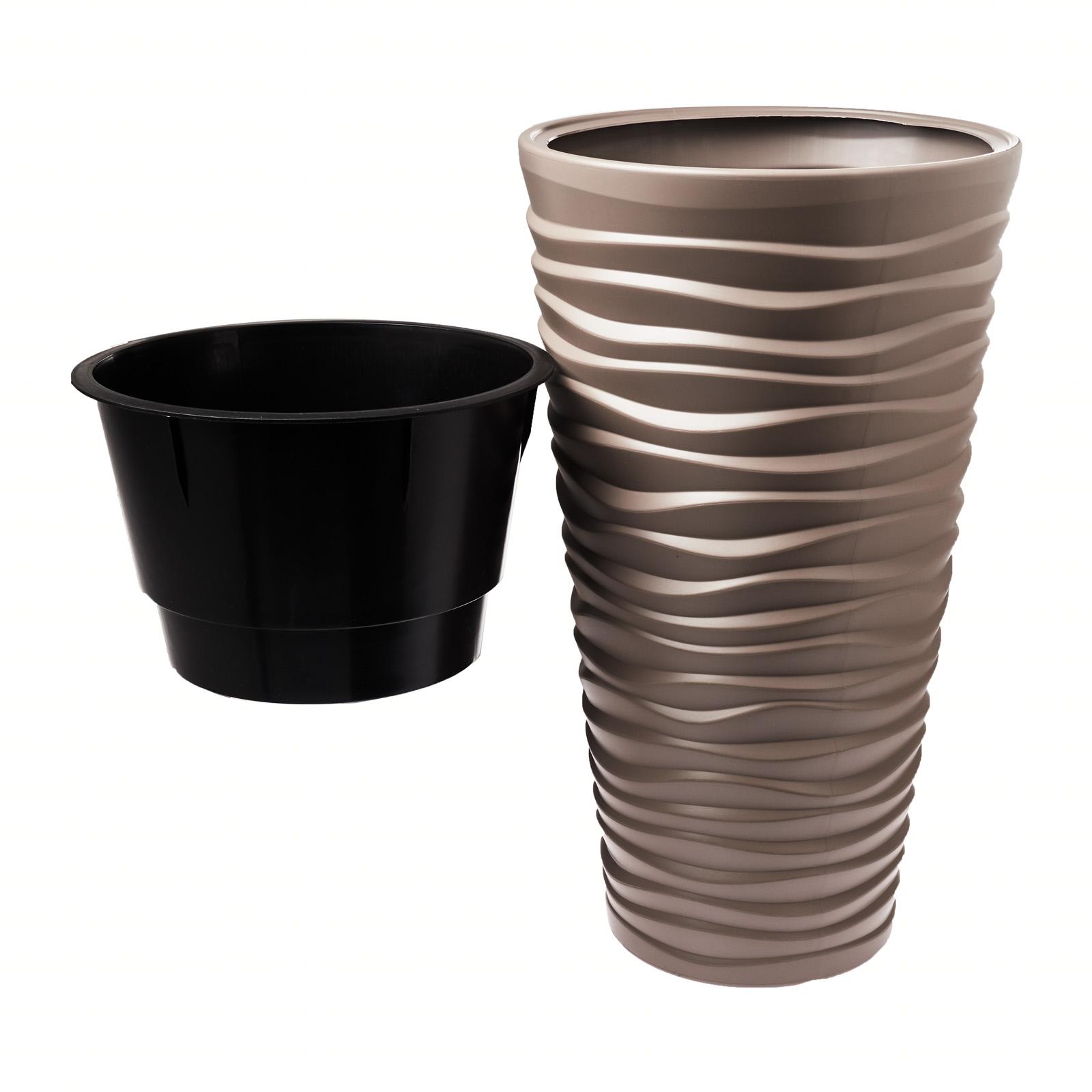Prosperplast Sand Slim Horizontal Wave Pot - Steve & Leif